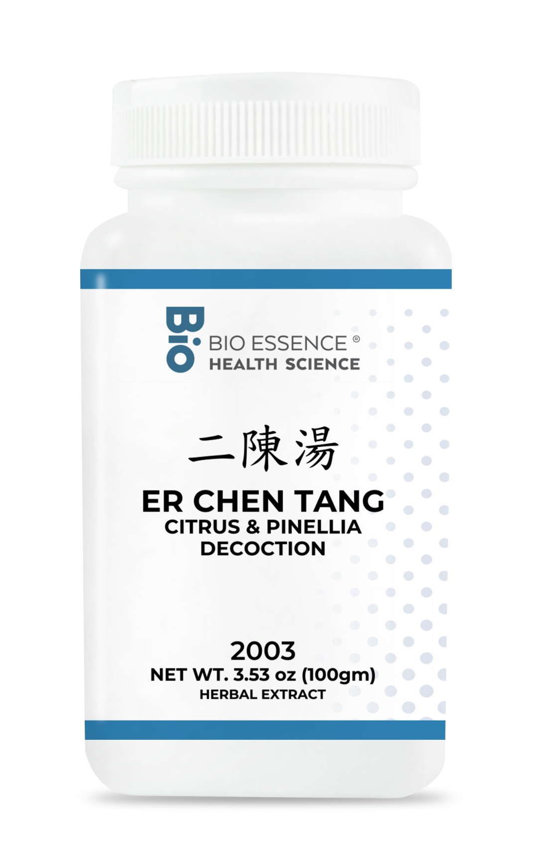 Er Chen Tang- 二陳湯- Two Cured Decoction-Bio Essence Health Science