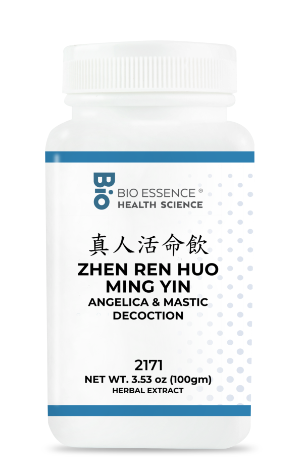 Zhen Ren Huo Ming Yin- 真人活命飲- Angelica & Mastic Decoction-Bio Essence ...