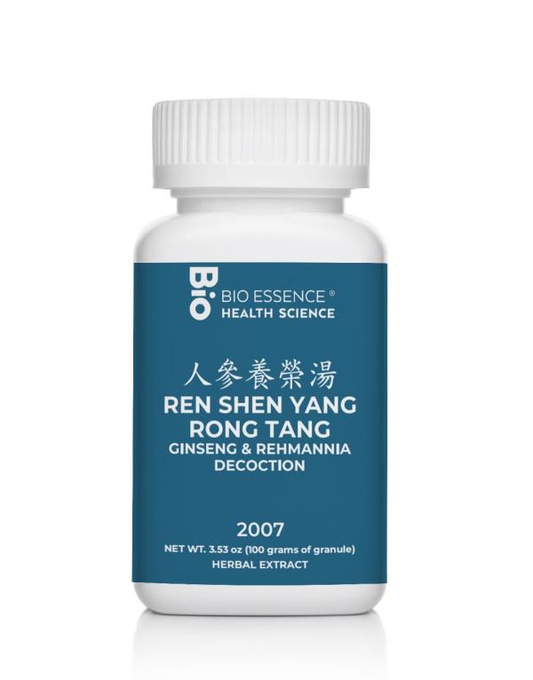 Ren Shen Yang Ying Tang- 人參養榮湯- Ginseng & Rehmannia Decoction-Bio ...
