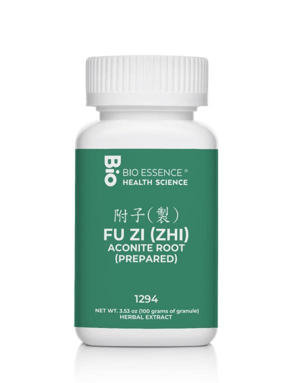Fu Zi (Zhi) - 附子 (制) - Aconite Root (Prepared)-Bio Essence Health Science